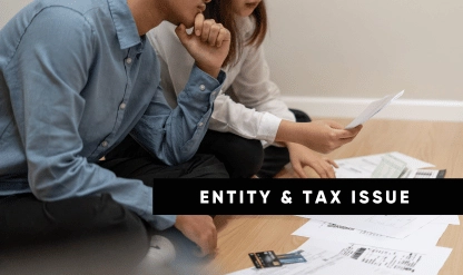 Choice of Entity & Tax Issue Entity | MY-CPE