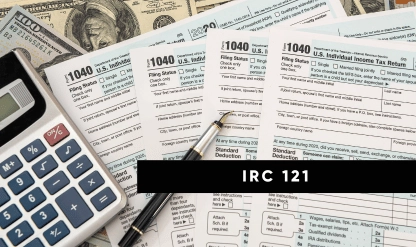 IRC Section 121: Primary Residence Tax Exclusion | MY-CPE